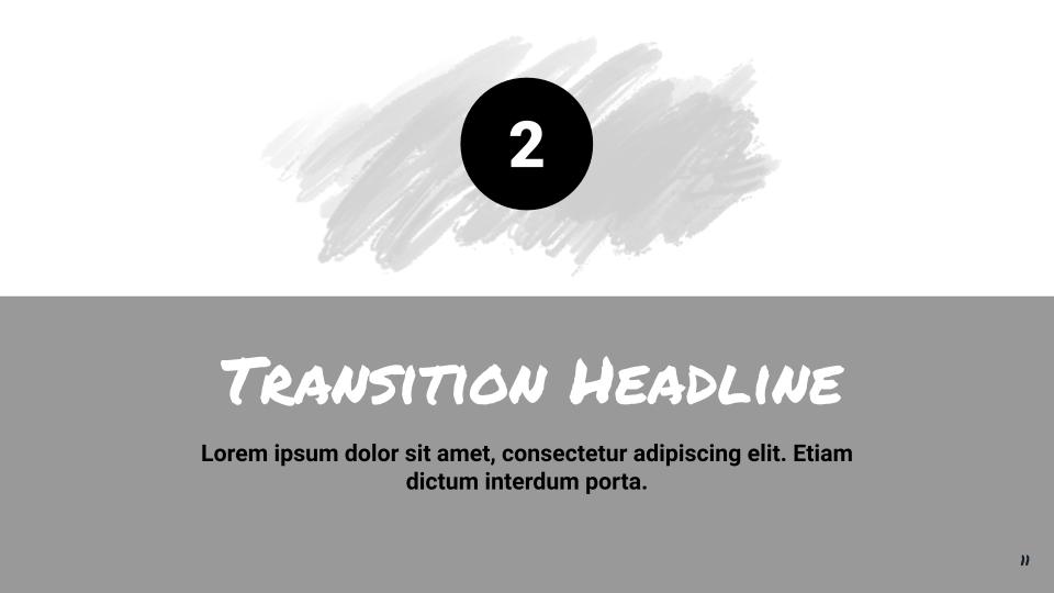 Google Slides Gray and Black Theme - SlidesCorner