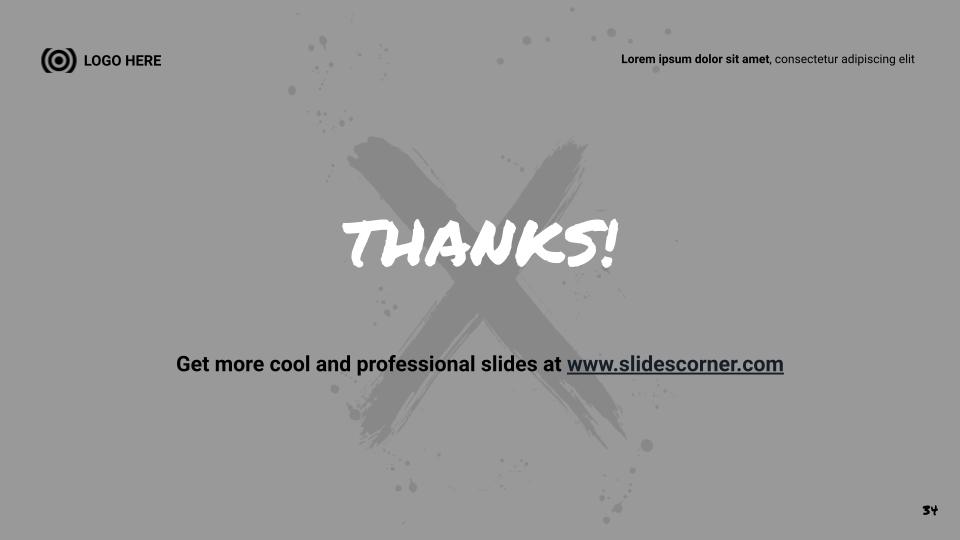 Google Slides Gray and Black Theme - SlidesCorner