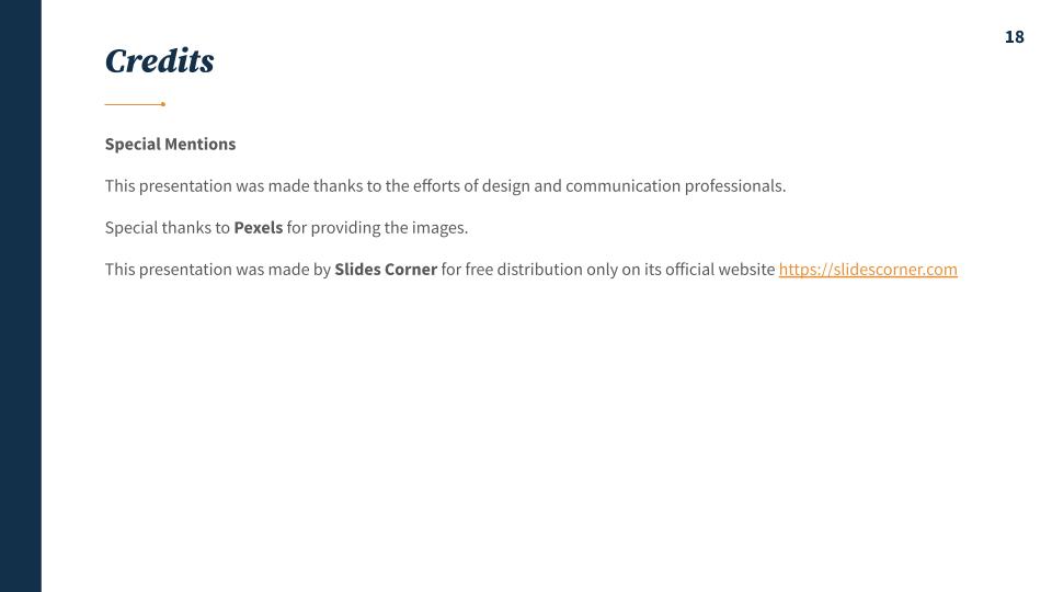 Google Slides Aesthetic Blue Orange Theme - SlidesCorner