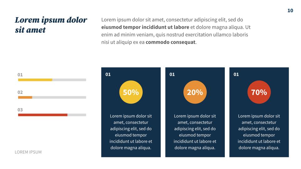 Google Slides Aesthetic Blue Orange Theme - SlidesCorner