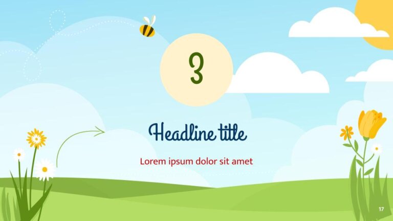 Spring Daisy Floral Theme — SlidesCorner