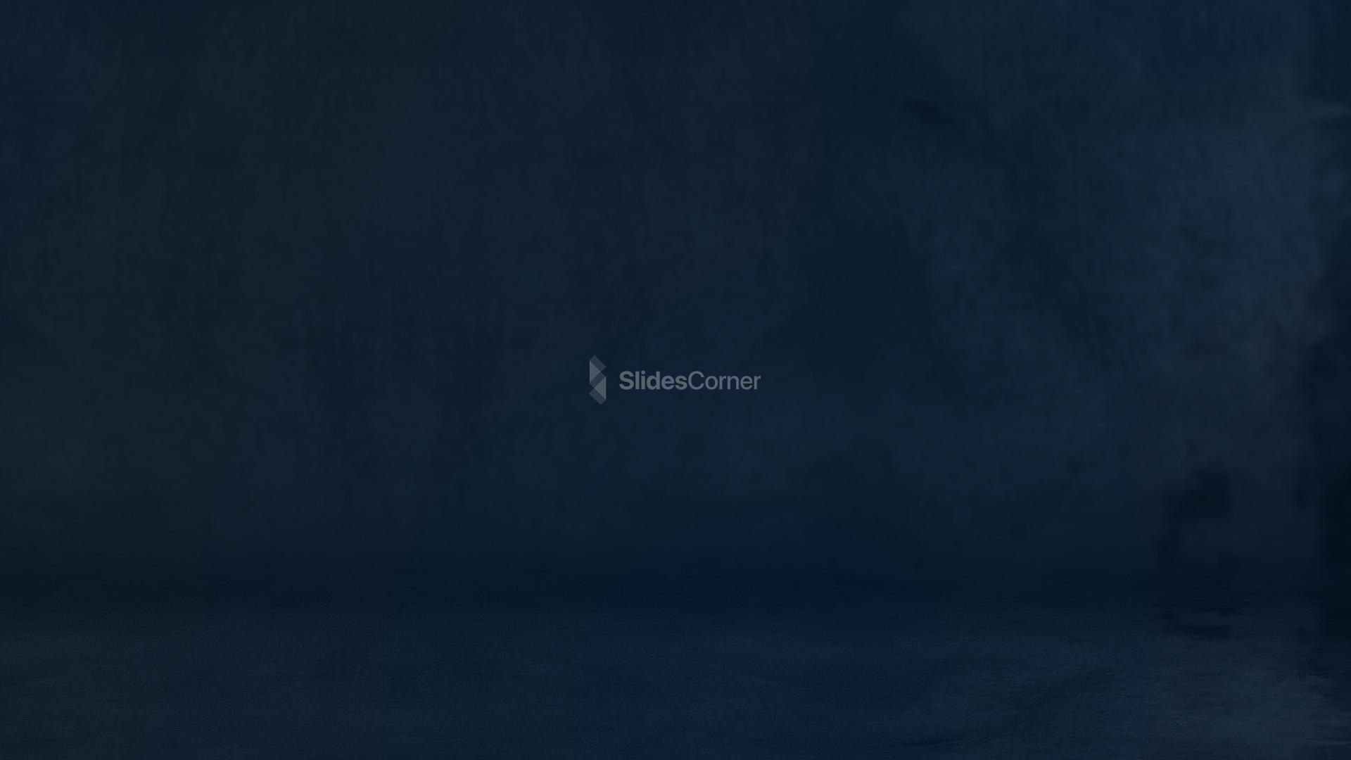 Blue Concrete Wall Free PPT Background