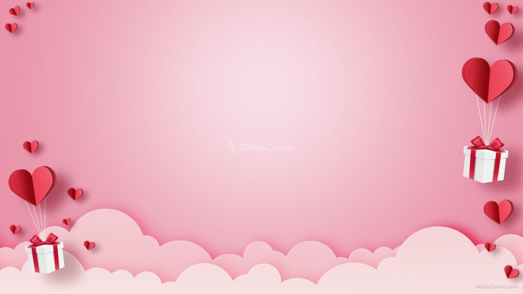 Valentine's Day Wallpaper PPT Background - SlidesCorner Valentine's Day Wallpaper PPT Background - SlidesCorner