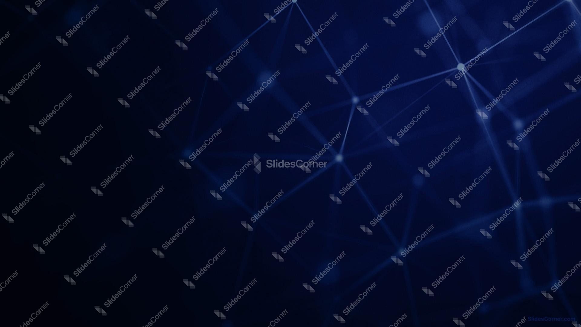 Digital Blockchain Concept Free PPT Background