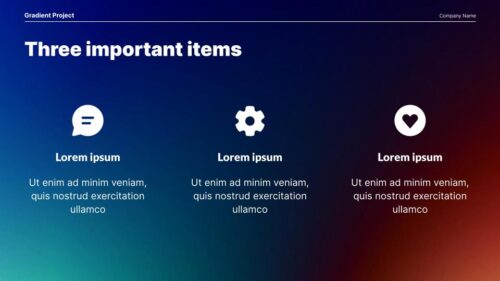Dark Gradient Template For Ppt Google Slides