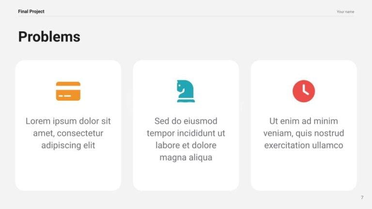 Simple Powerpoint & Google Slides Free Template - SlidesCorner