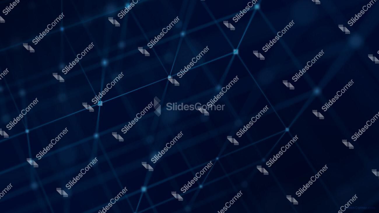 Abstract Blue Background for Tech - SlidesCorner