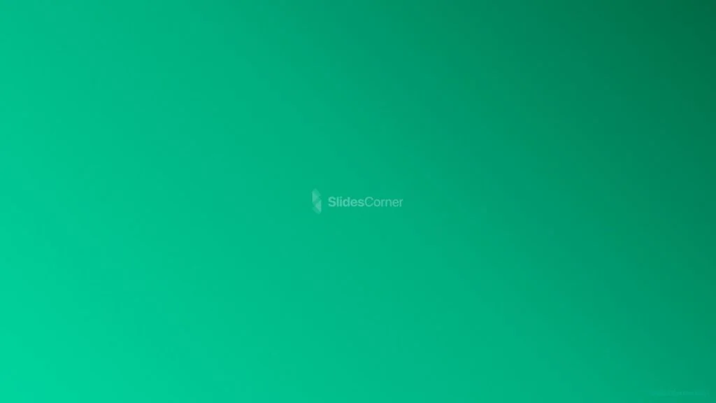 Green Gradient PPT Background - SlidesCorner