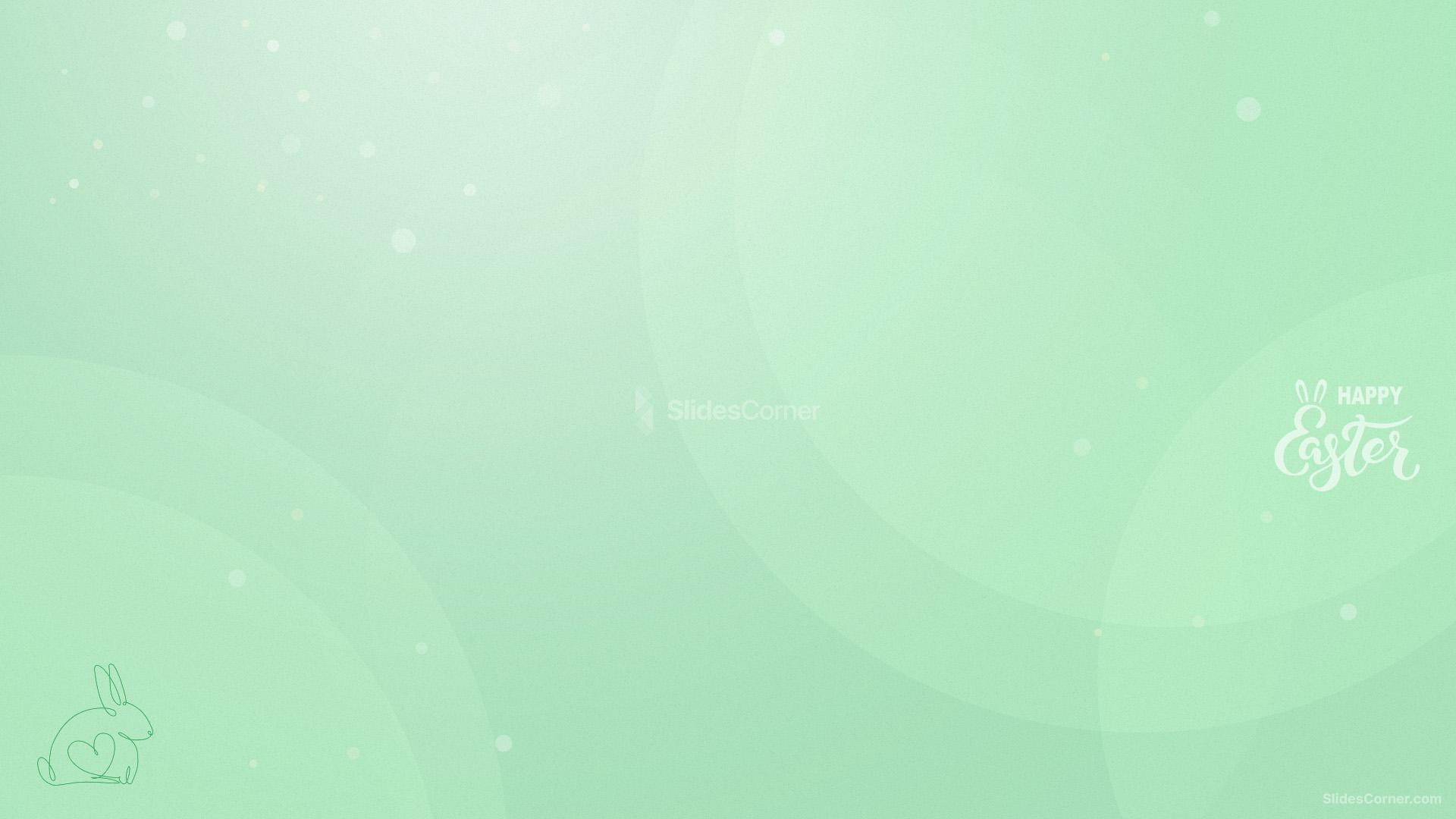 Happy Easter Pastel Background & Wallpaper - SlidesCorner