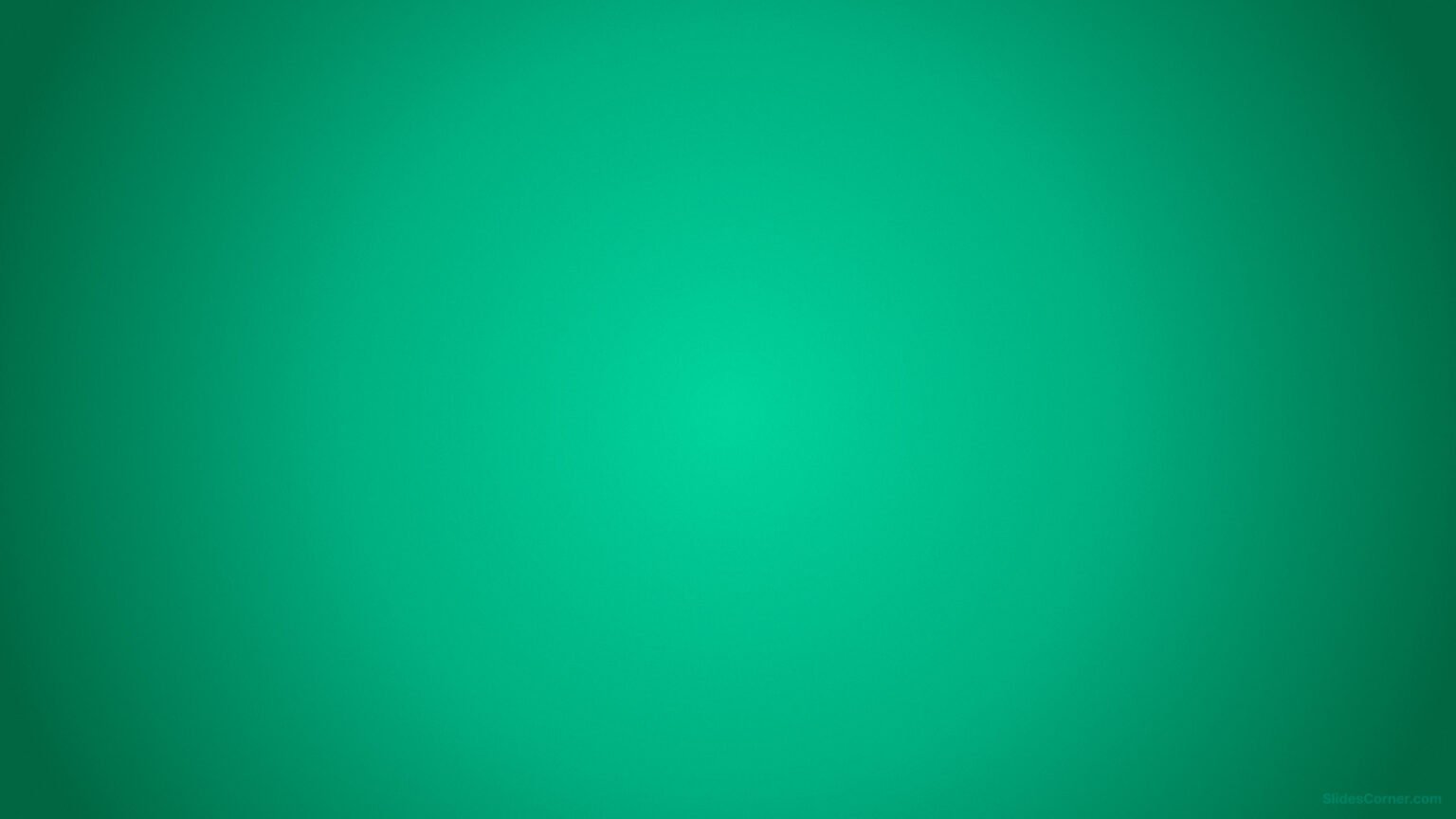Simple Aesthetic Green Gradient PPT Background Design