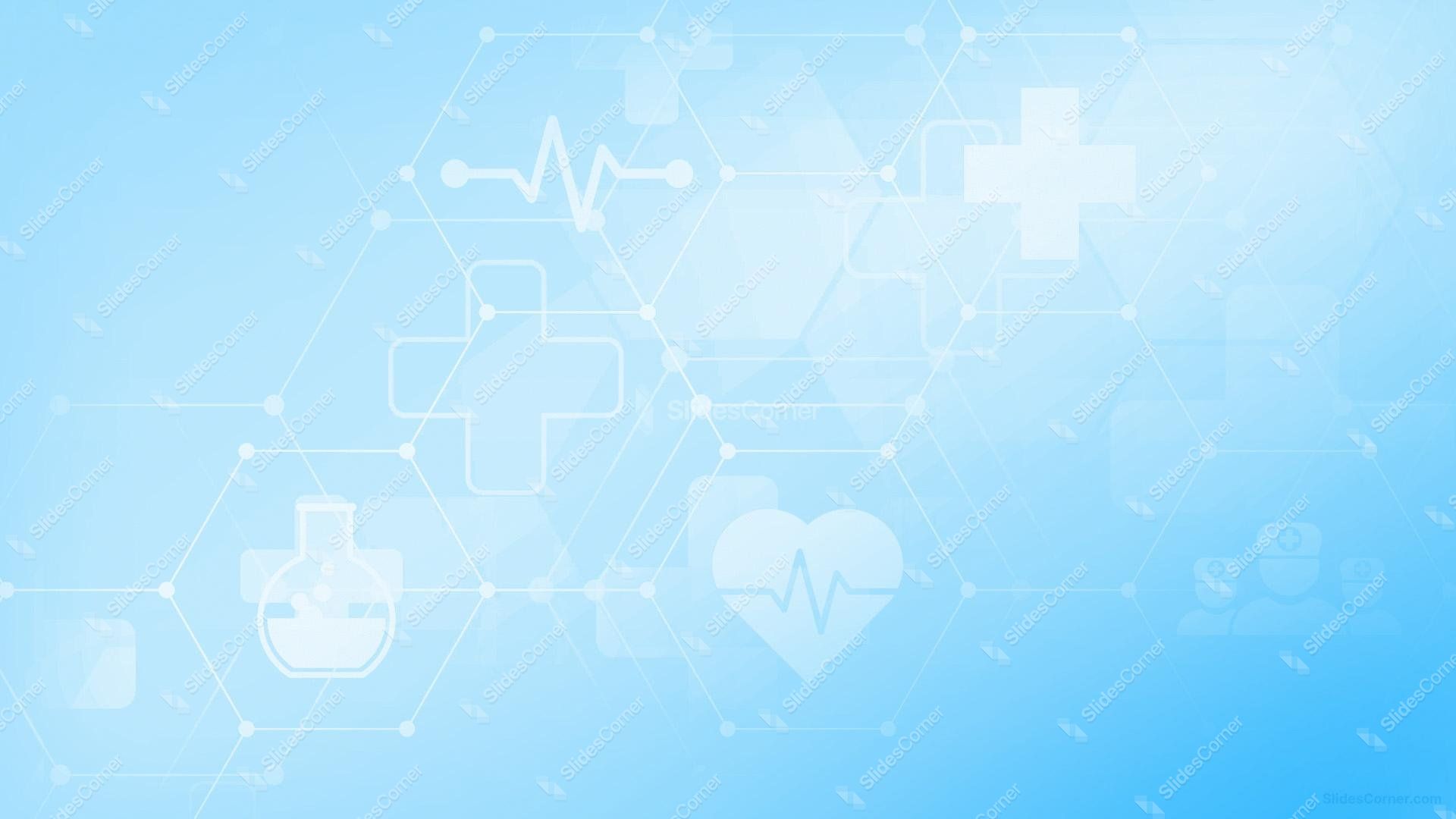Medical and Healthcare Blue Pastel Background