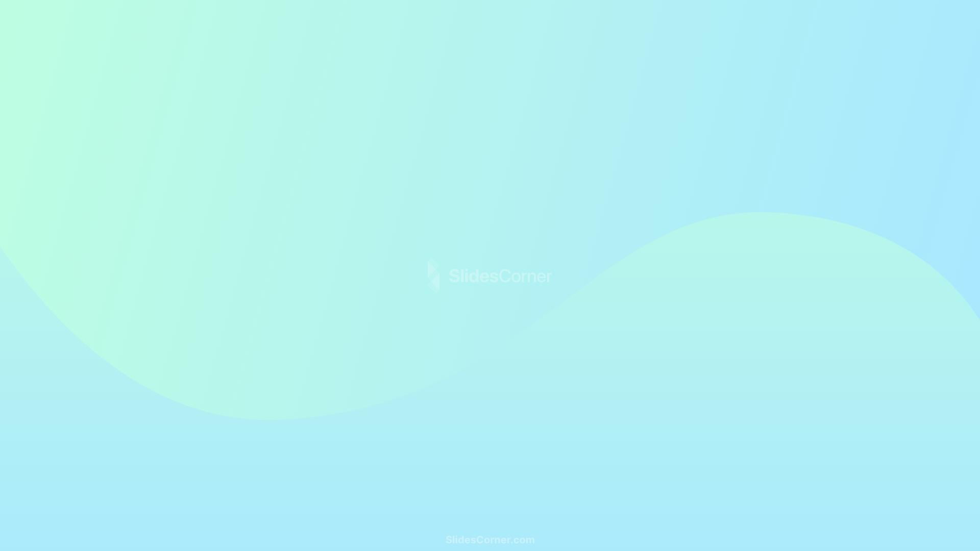 Pastel Multicolor Gradient Wave PPT Background