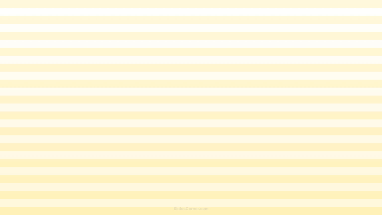 Light Yellow Striped Background for PPT & Google Slides