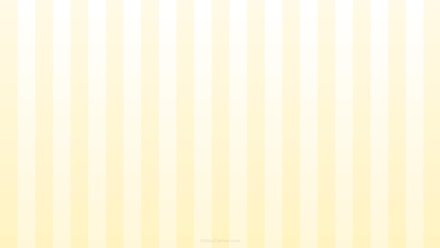 Light Yellow Striped Background for PPT & Google Slides