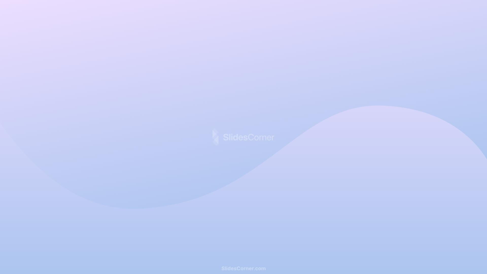 Pastel Multicolor Gradient Wave PPT Background