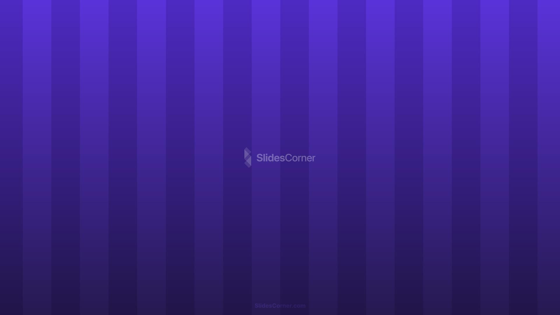 Dark Purple Striped Background for PPT & Google Slides