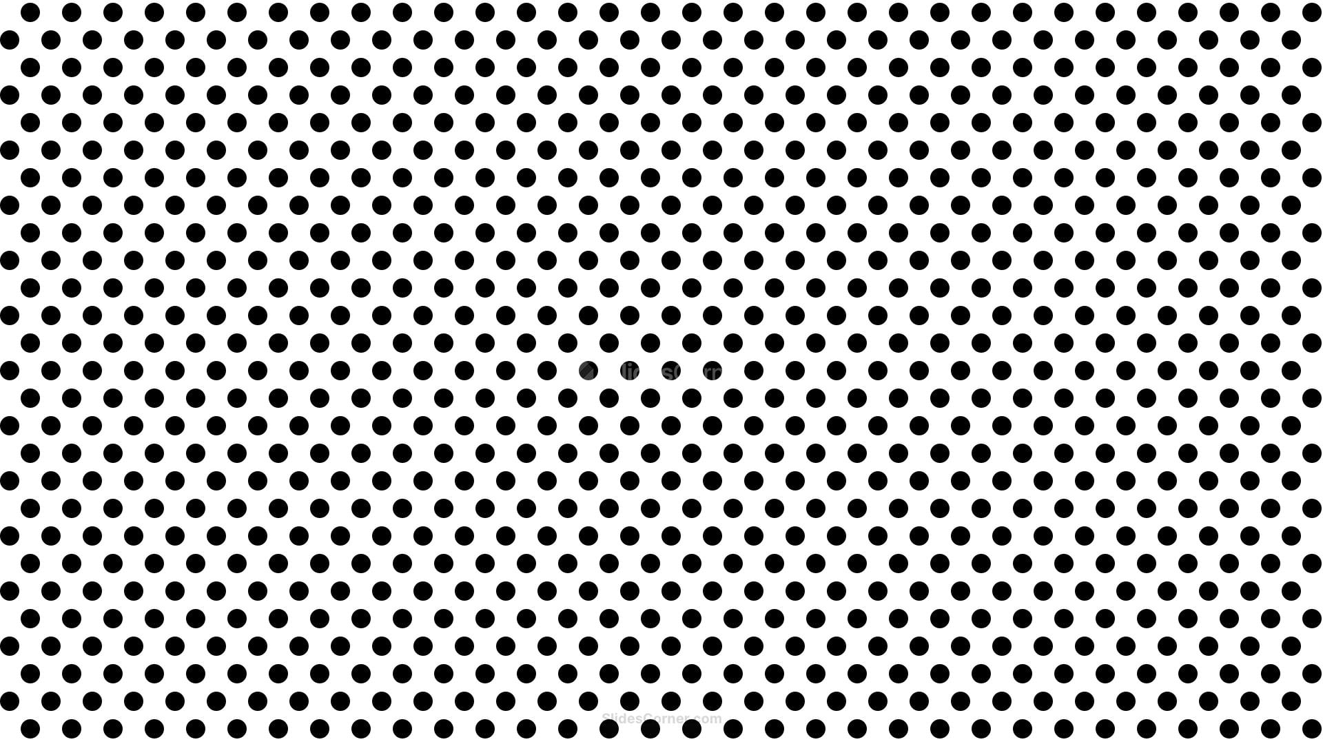 Black and White Dotted Background for PowerPoint & Google Slides