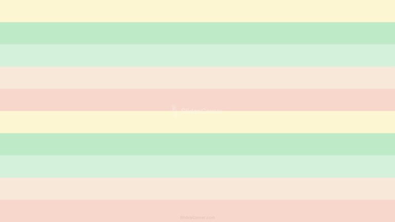 Colorful Pastel Striped Plain PPT Background & Google Slides