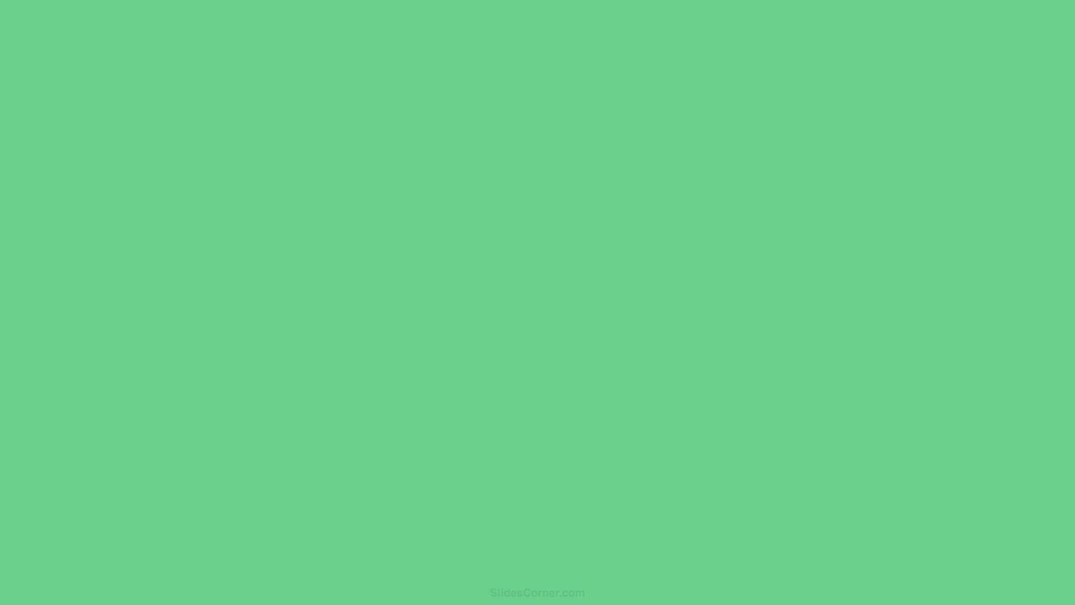 Green Pastel Plain PPT PowerPoint Background & Google Slides