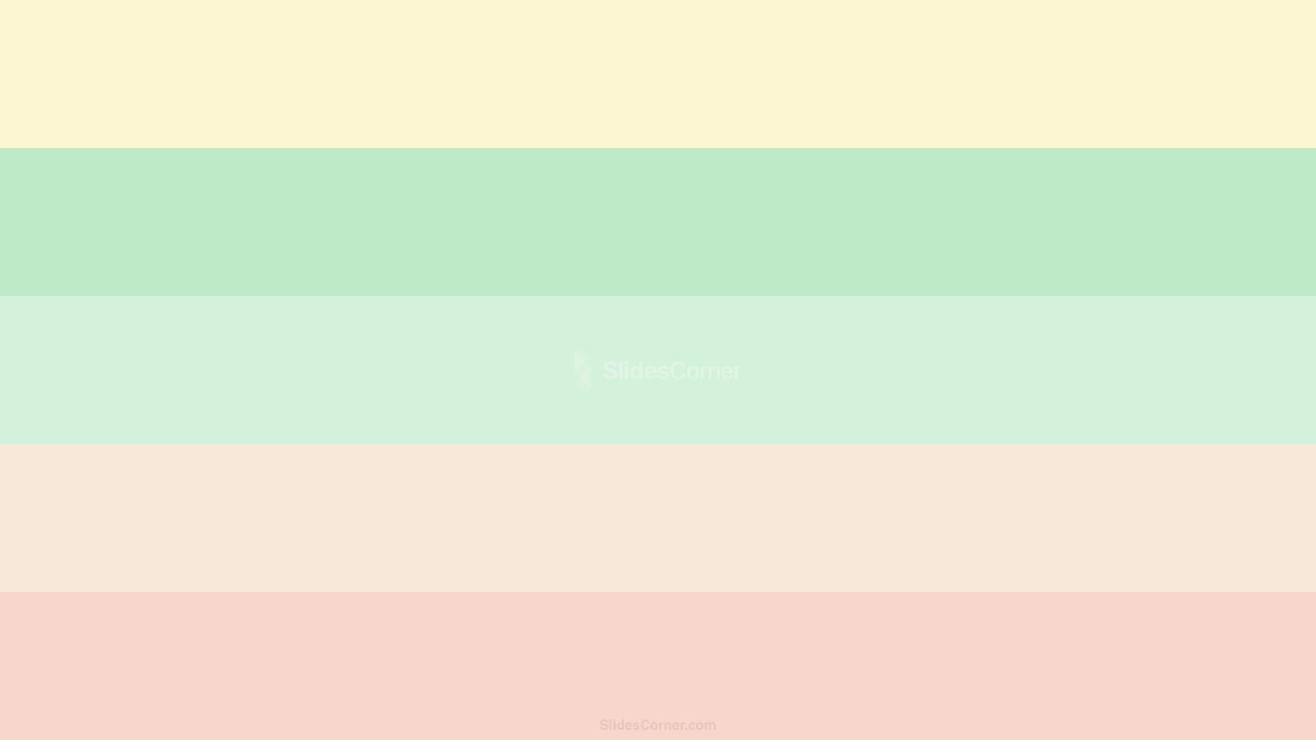 Colorful Pastel Striped Plain PPT Background & Google Slides