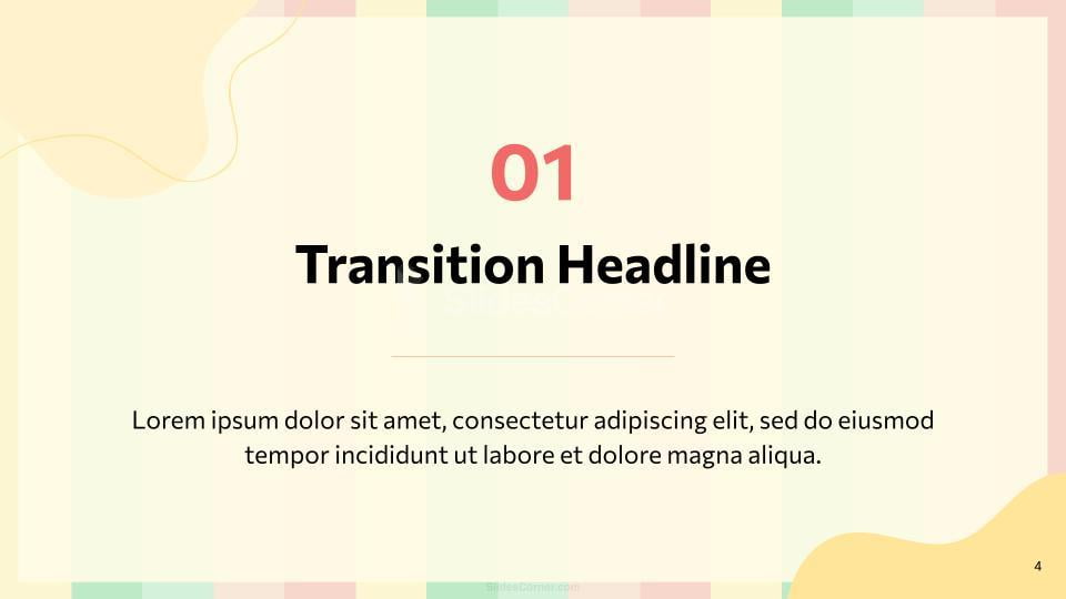 Aesthetic Colorful Pastel PPT PowerPoint Template Google Slides ...