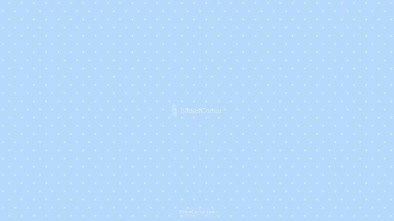 Baby Blue Background with Dots for PPT PowerPoint & Google Slides