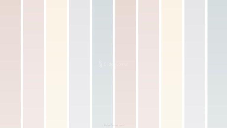 Pastel Yellow and White Striped PPT PowerPoint Background - SlidesCorner