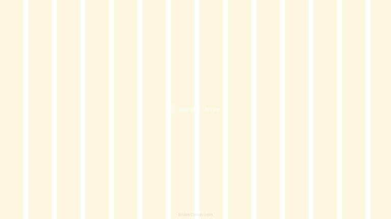 Pastel Yellow and White Striped PPT PowerPoint Background