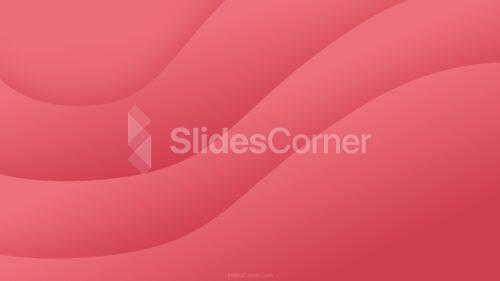Red Pastel Gradient Shapes PPT Background Aesthetic