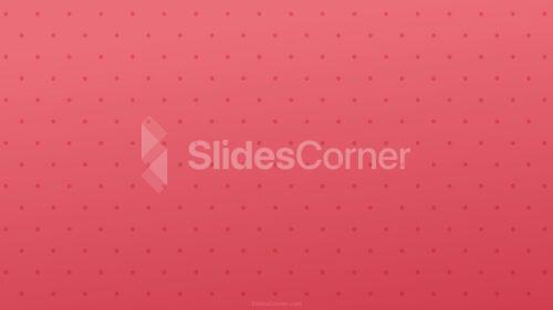 Red Pastel Gradient Polka Dots PPT Background Aesthetic