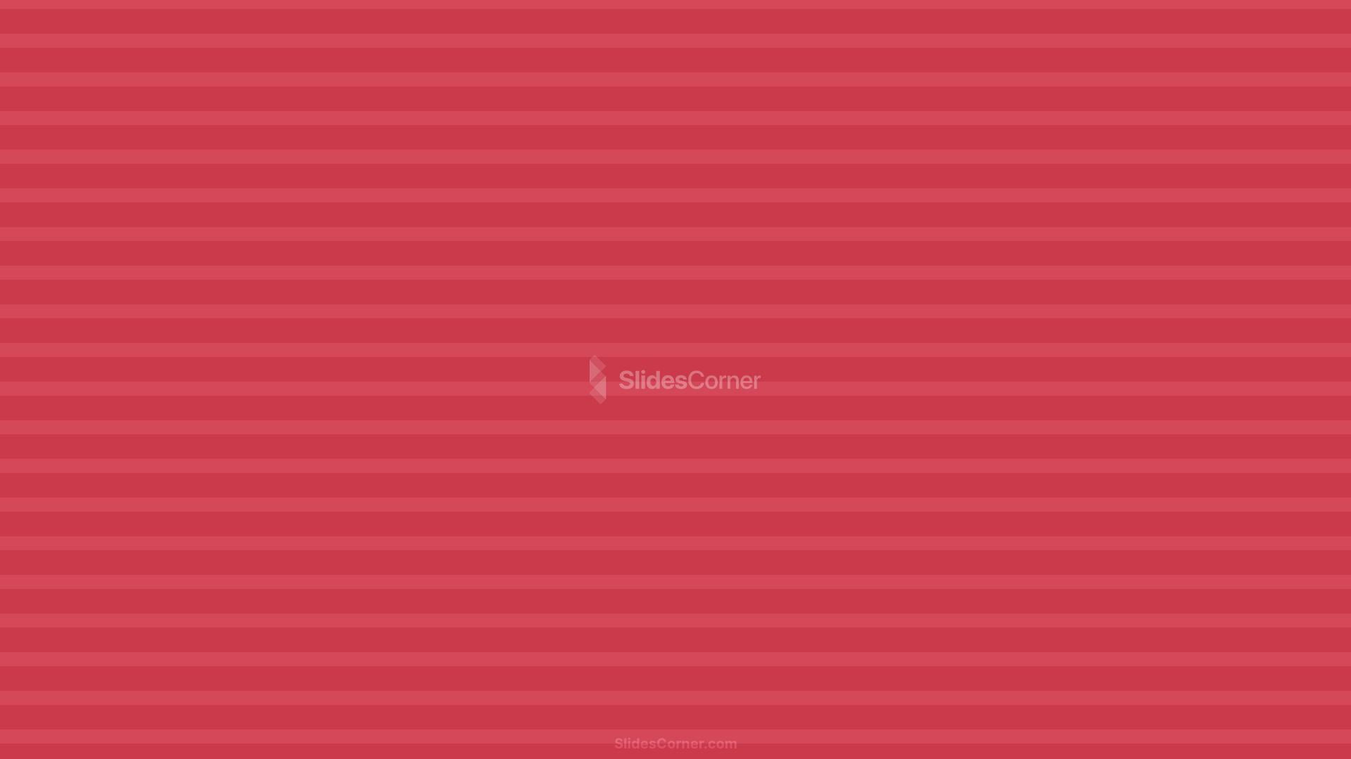 Red Pastel Plain Stripes PowerPoint Background Aesthetic