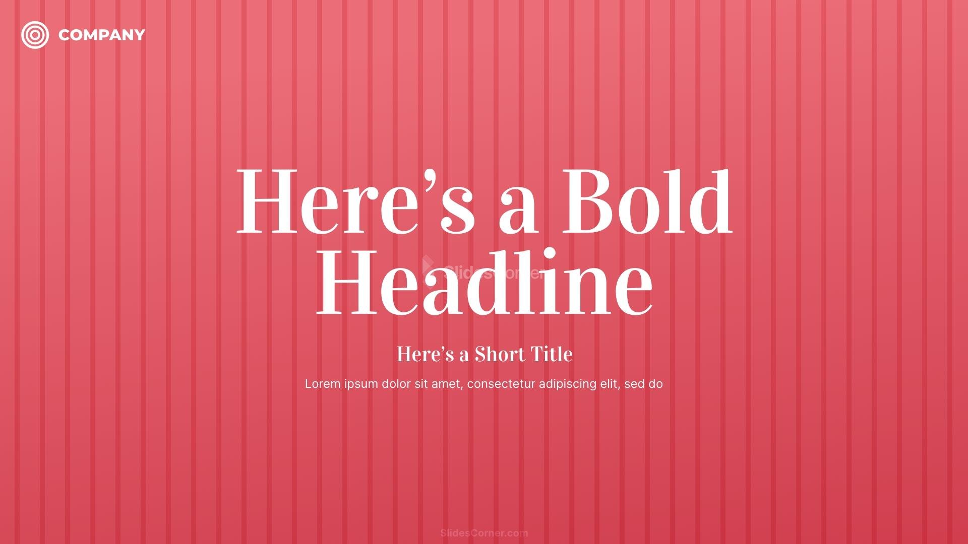 Red Pastel Gradient Stripes PPT PowerPoint Background Aesthetic ...