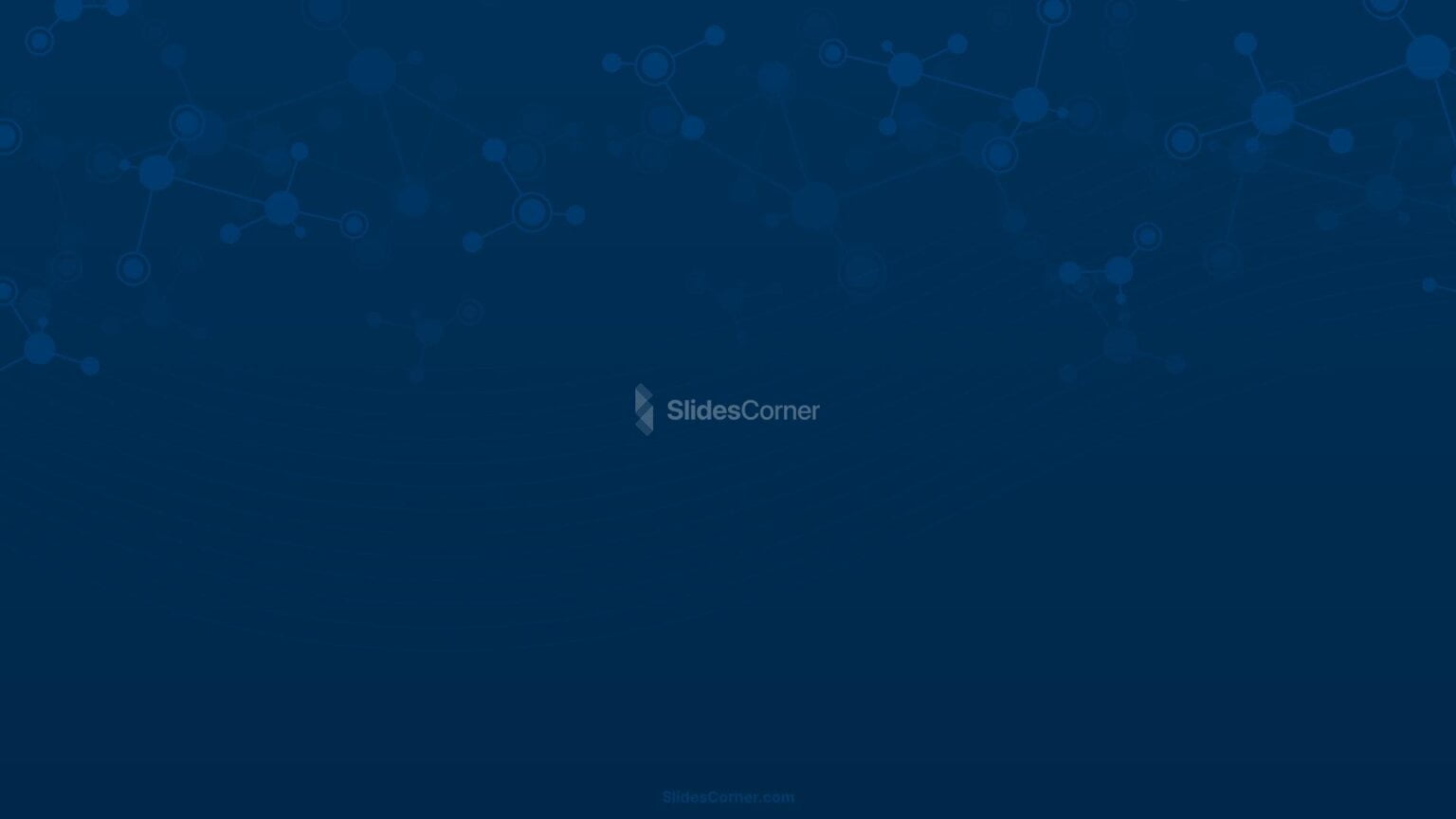 Dark Blue Technology and Scientific Research Background