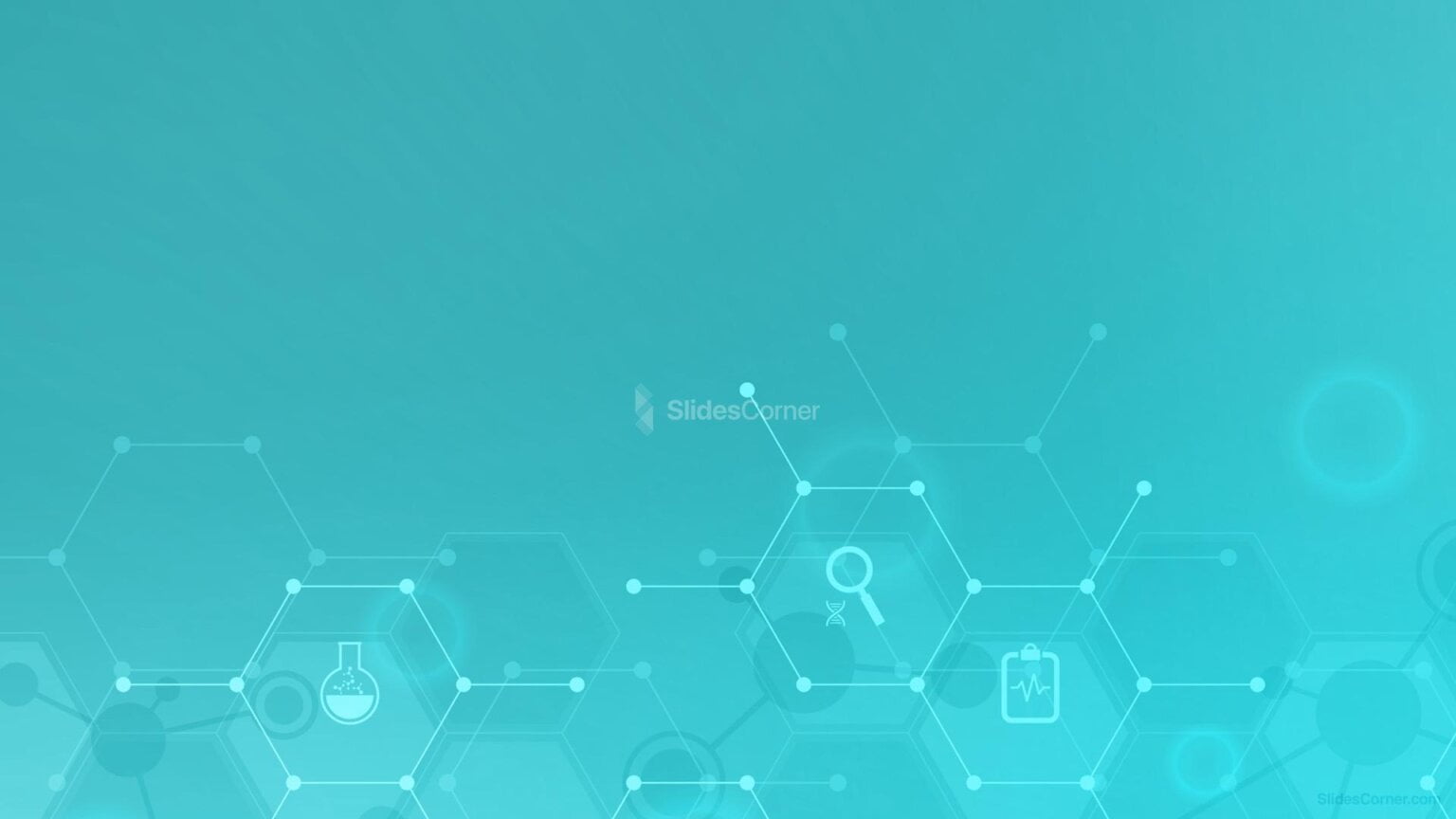 Medical and Healthcare Technology Aesthetic PPT Background