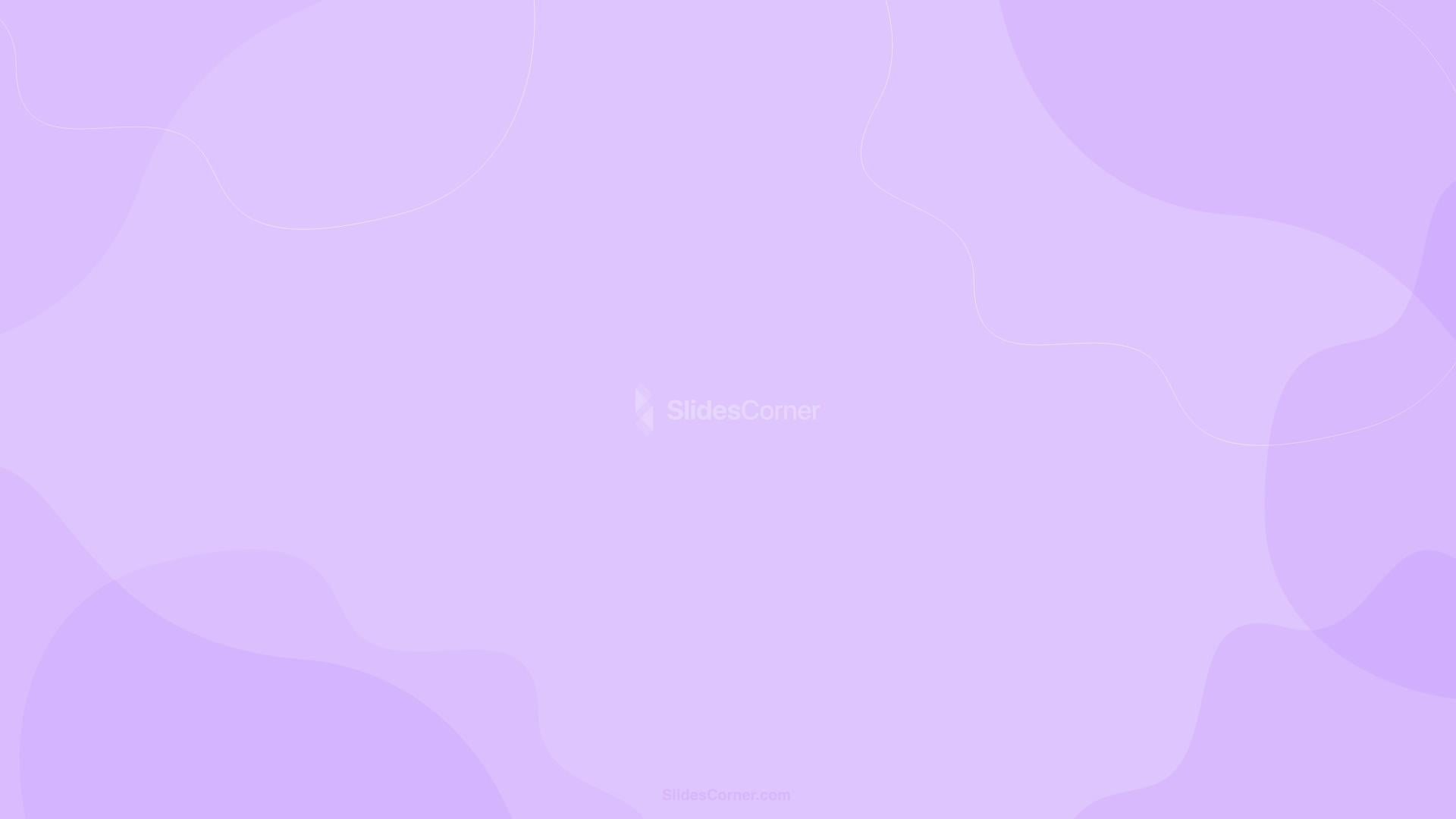 Lavender Pastel Plain Background with Organic Shapes