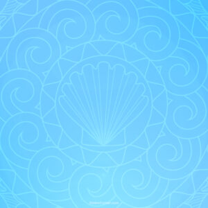 Light Blue Background in Watercolor Effect