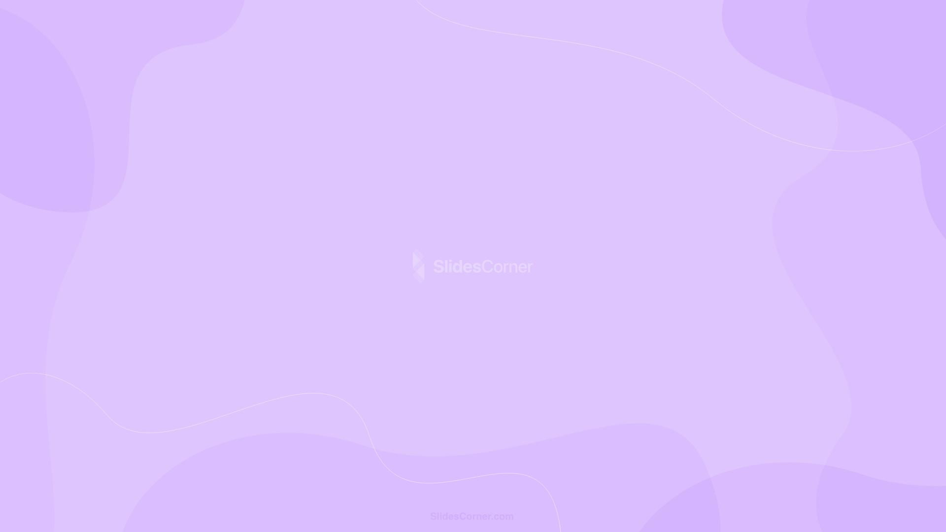 Lavender Pastel Plain Background with Organic Shapes