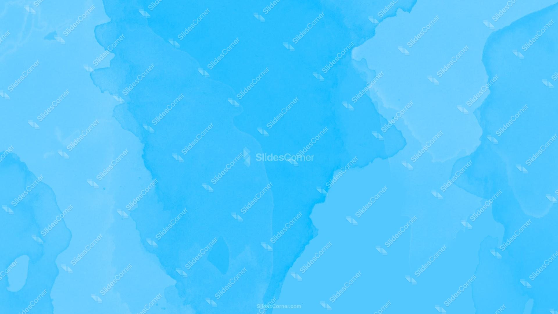 Watercolor Paint Texture Light Blue Background