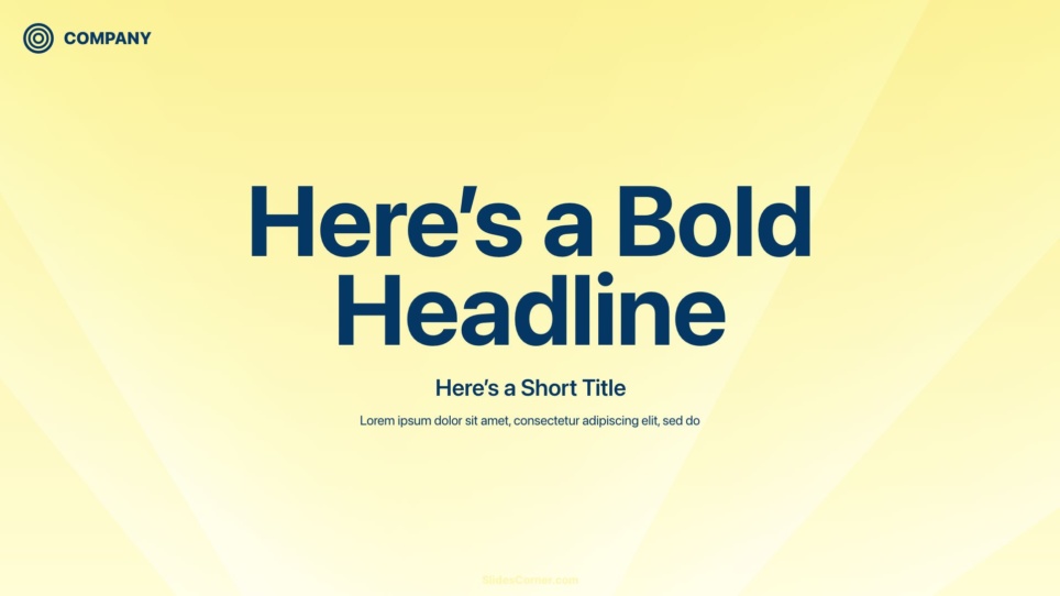 Pastel Powerpoint Background Yellow for PPT and Google Slides ...