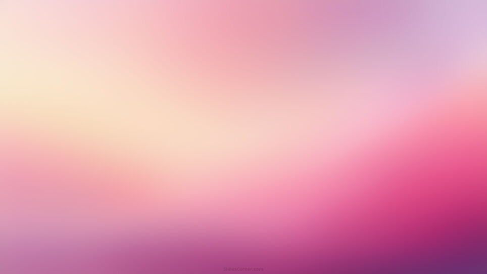 Classy Pink Background with soft pastel gradient for PPT Slides ...