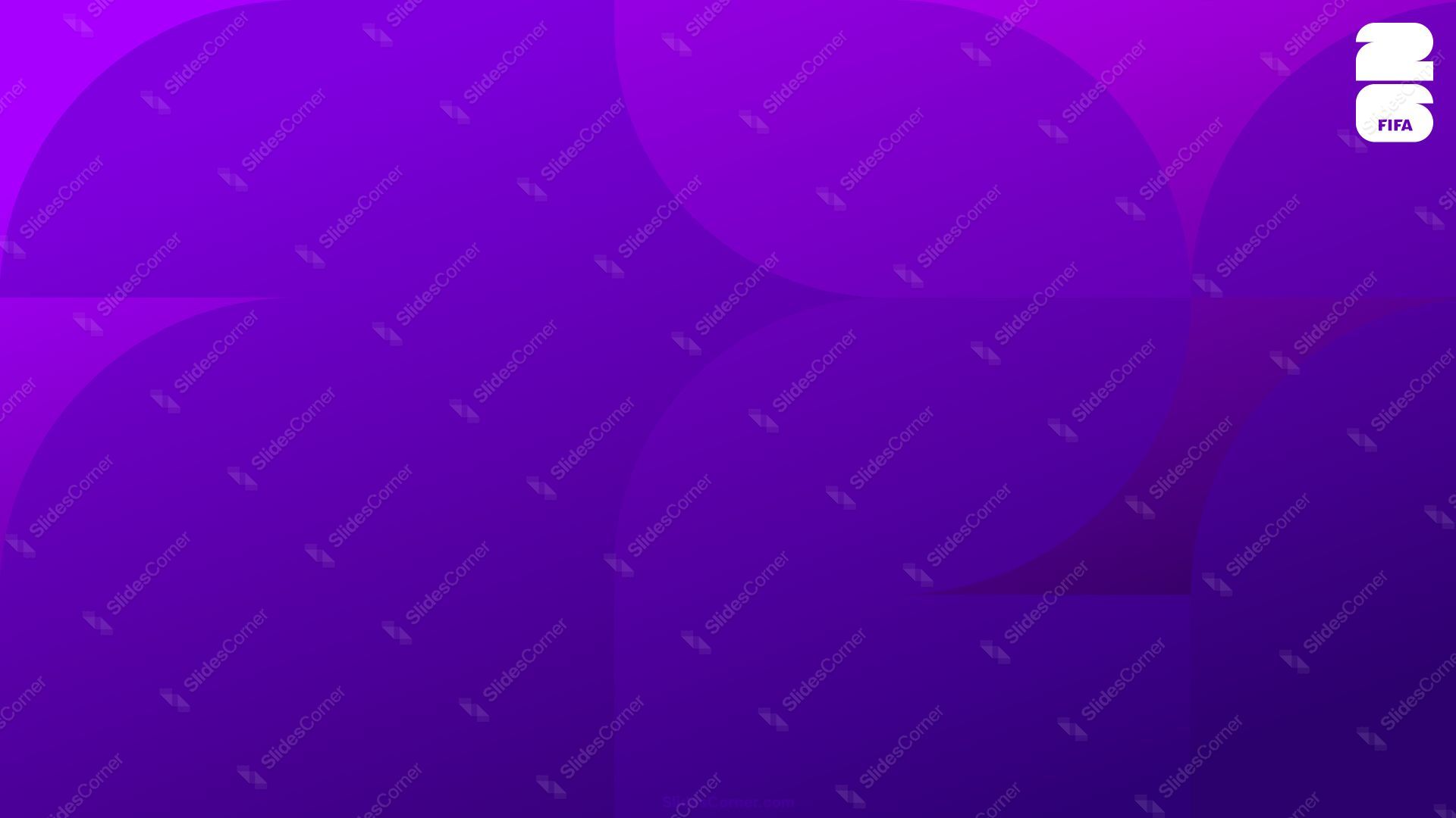 Free World Cup 2026 Background with Purple Gradient for PowerPoint and ...